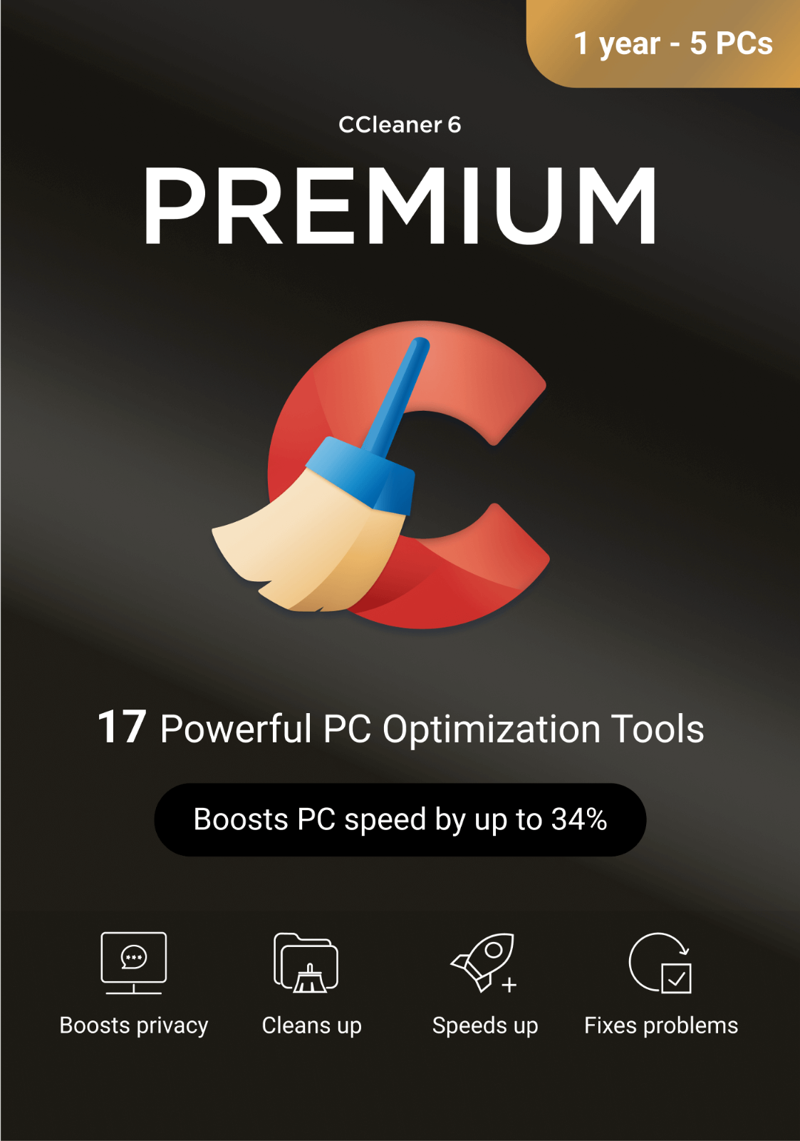 CCleaner Premium | 5 Geräte 1 Jahr günstig kaufen | Softwarekaufen24.de