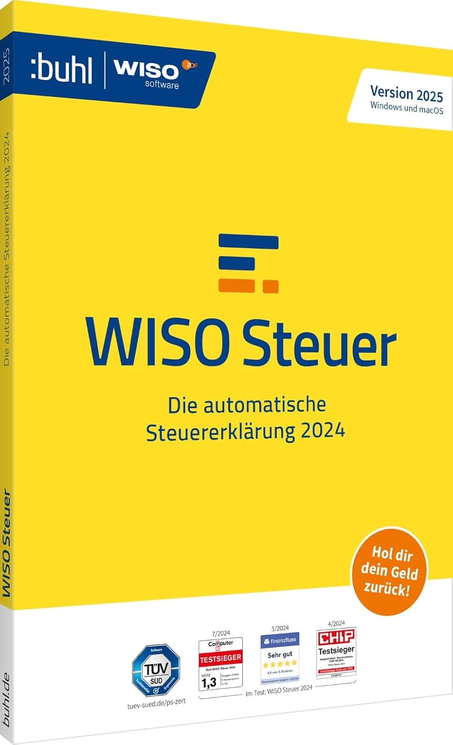 WISO Steuer 2025 Steuerjahr 2024 | für Windows / Mac | günstig kaufen ...