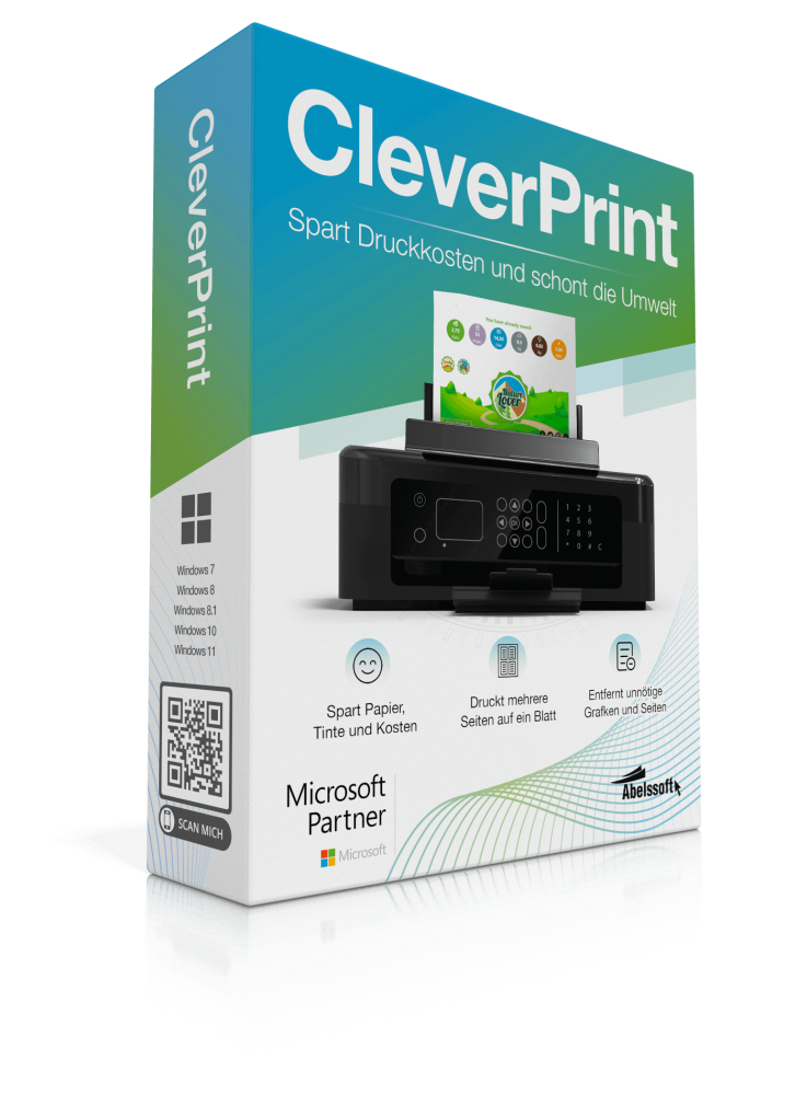 Abelssoft CleverPrint Jetzt erhältlich bei Softwarekaufen24